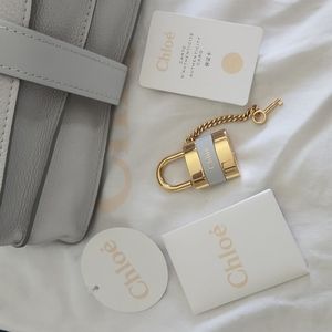 Chloe | Bags | Authentic Light Blue Cloud Chloe Leather Shoulder Bag ...
